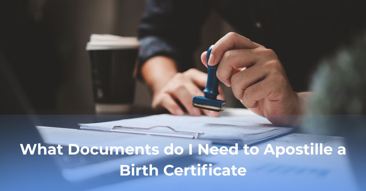 What Documents do I Need to Apostille a Birth Certificate - Oregon ...