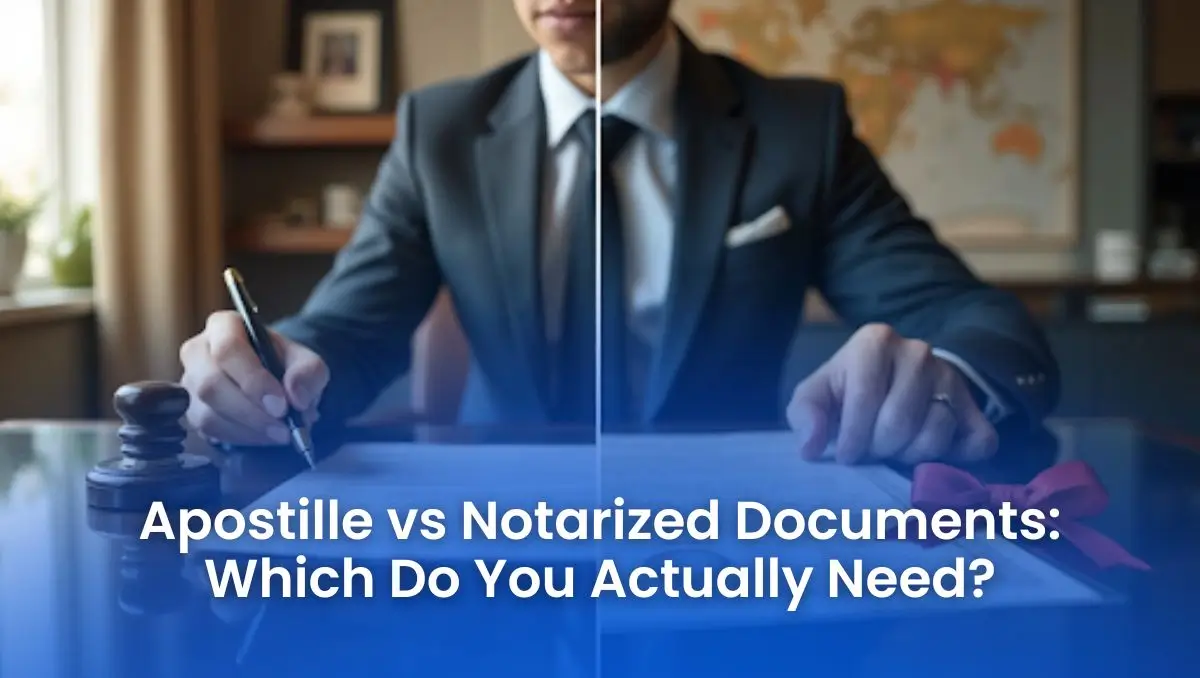 Apostille vs Notarized Documents: What You Really Need?
